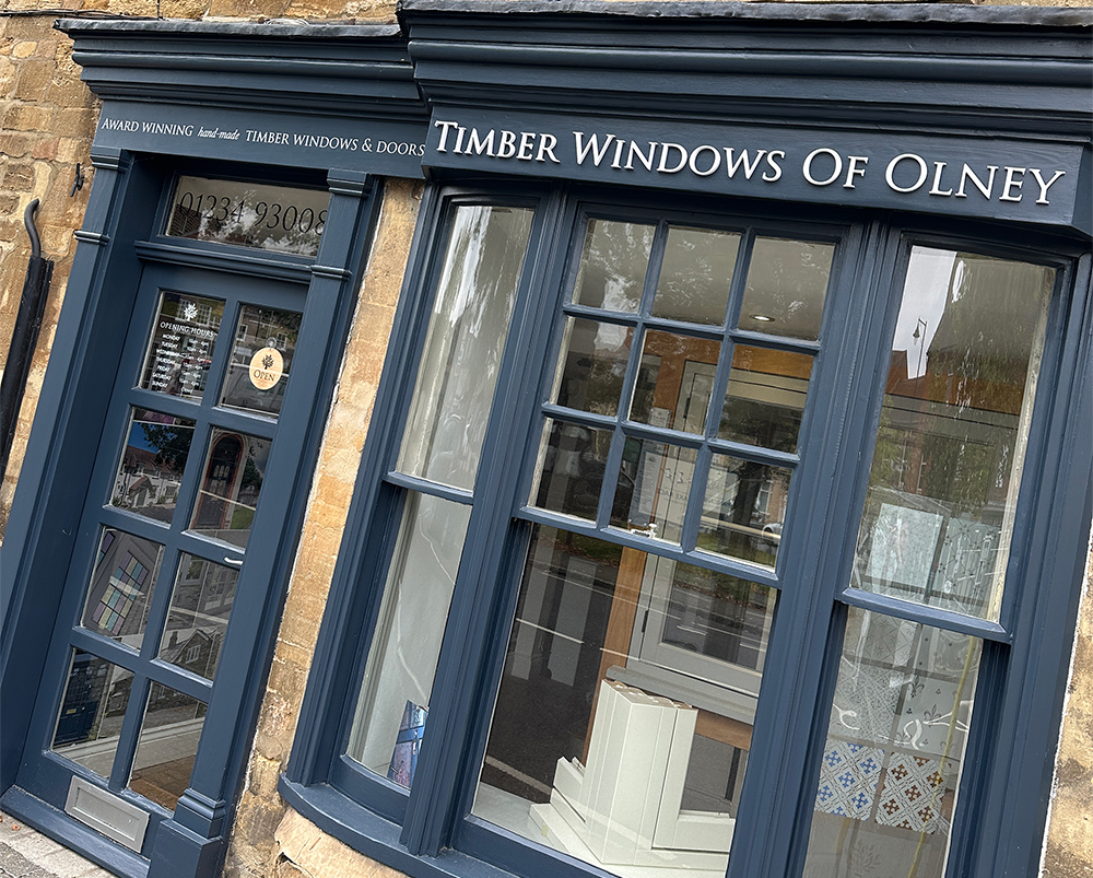 New Doors and Windows | Timber Windows | Bucks | Olney Showroom