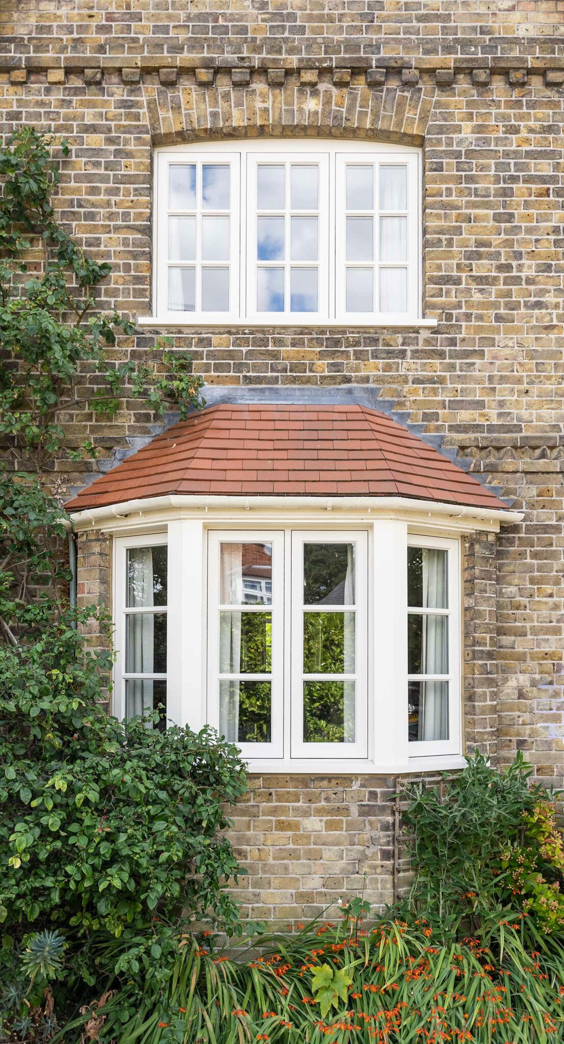 Cream Engineered Timber Flush Casement Windows | Essex