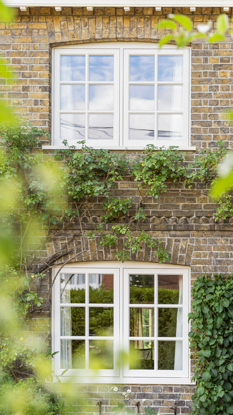 Cream Engineered Timber Flush Casement Windows | Essex