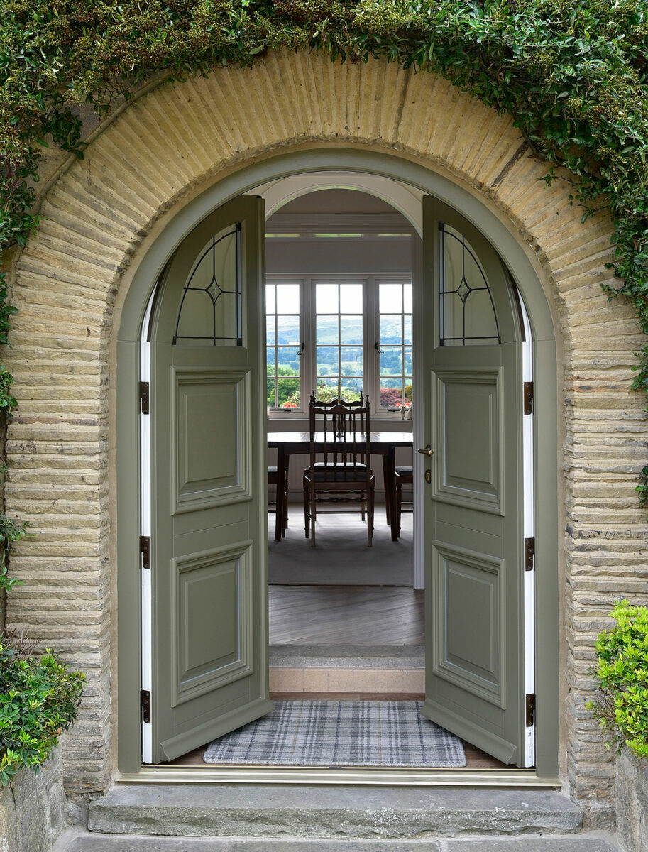 Arched Double Entrance Door | Arched Stable Door | Yorkshire