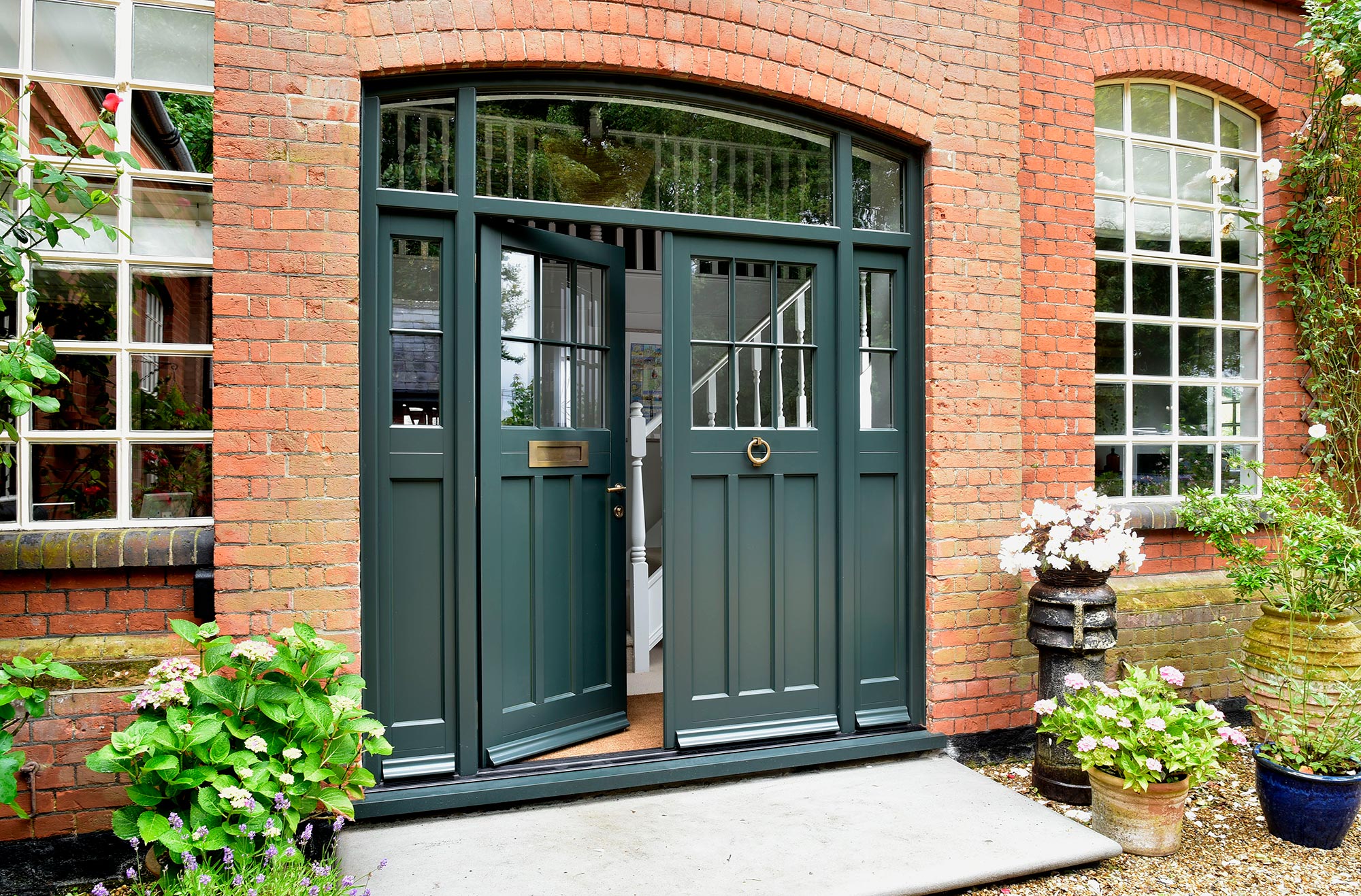 Bespoke Double Entrance Door | Samuel Heath | Suffolk