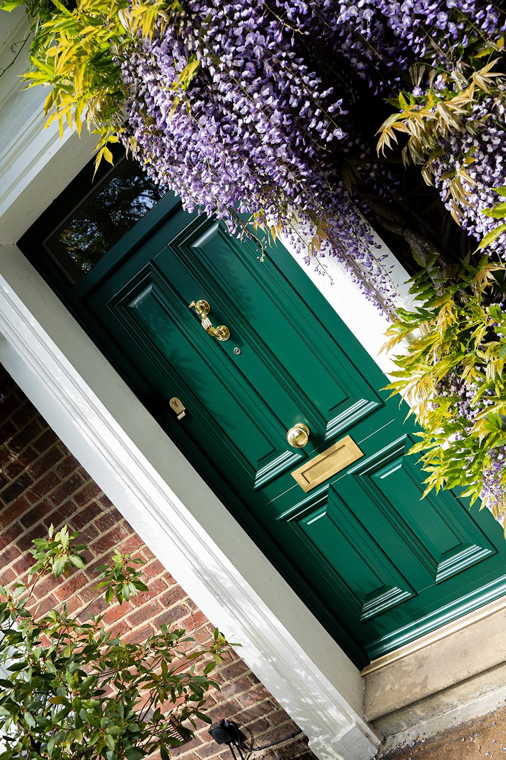 Front Door | Moss Green | Samuel Heath Hardware | Surrey